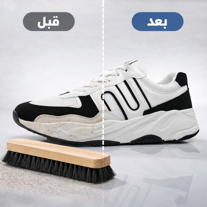 فرشة كوتشي خشب بشعيرات كثيفة – تنظيف يومي سريع للسنيكرز C6 – Testa Toro